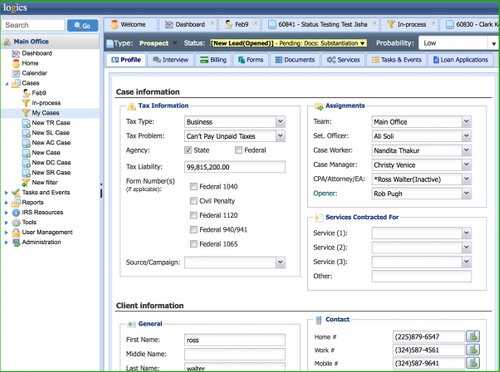 Tax Resolution Software for Tax Professionals - IRSLogics