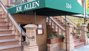 Joe Allen, Broadway Restaurant Hit with Class Action Wage Theft Lawsuit