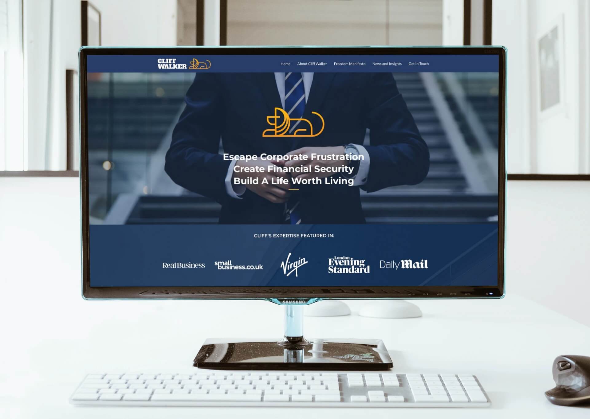 Cliff Walker Website Development by Cloudfusion