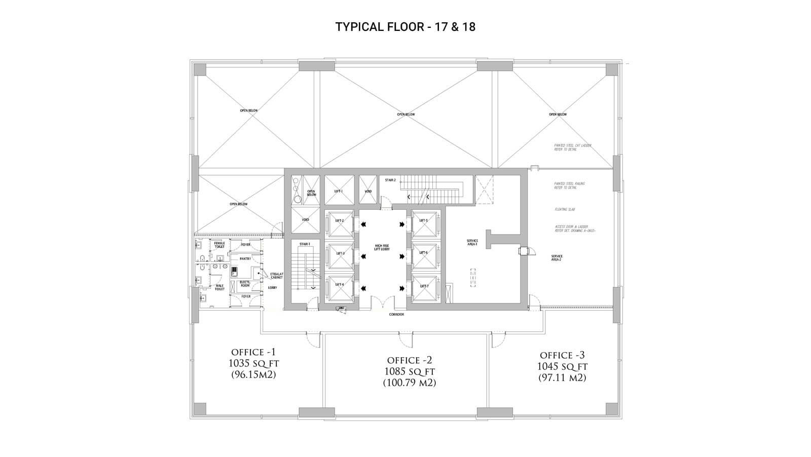 Dubai Investment Properties Projects | Single Business Tower