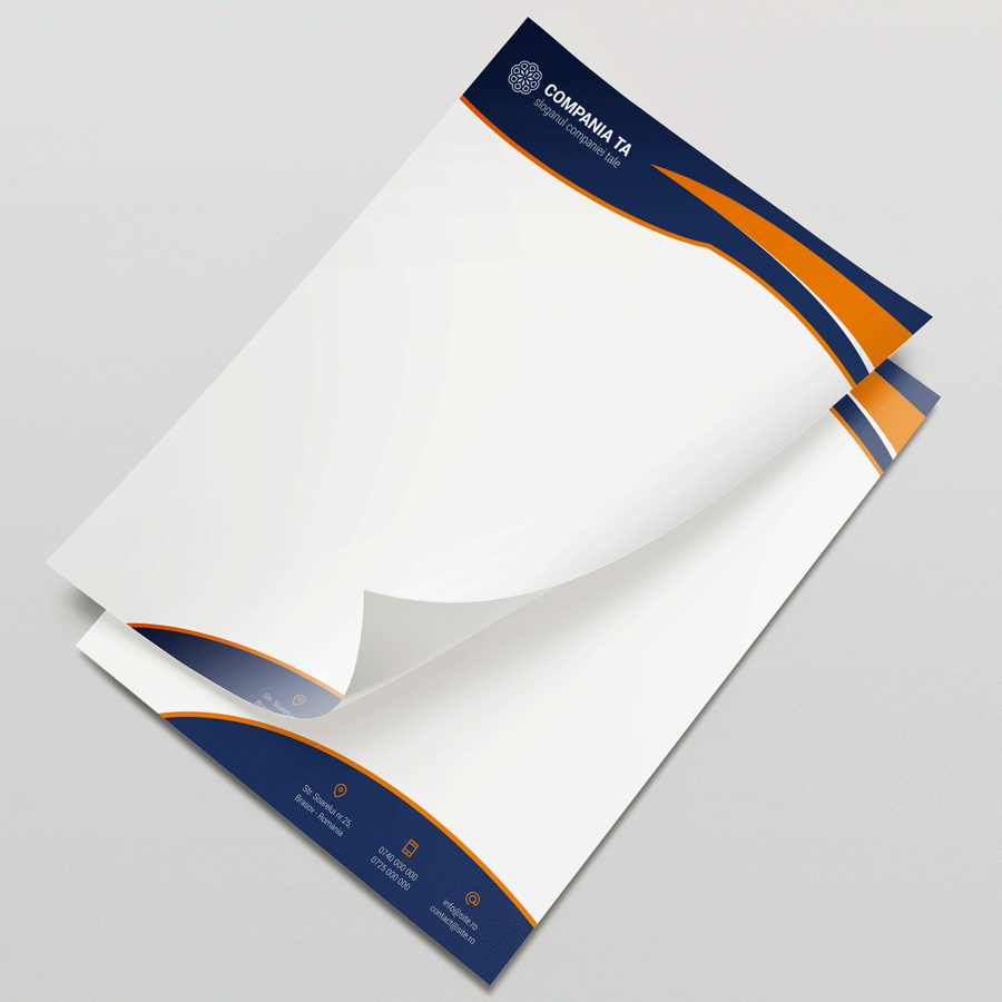 Foi cu antet | Yolans Brasov