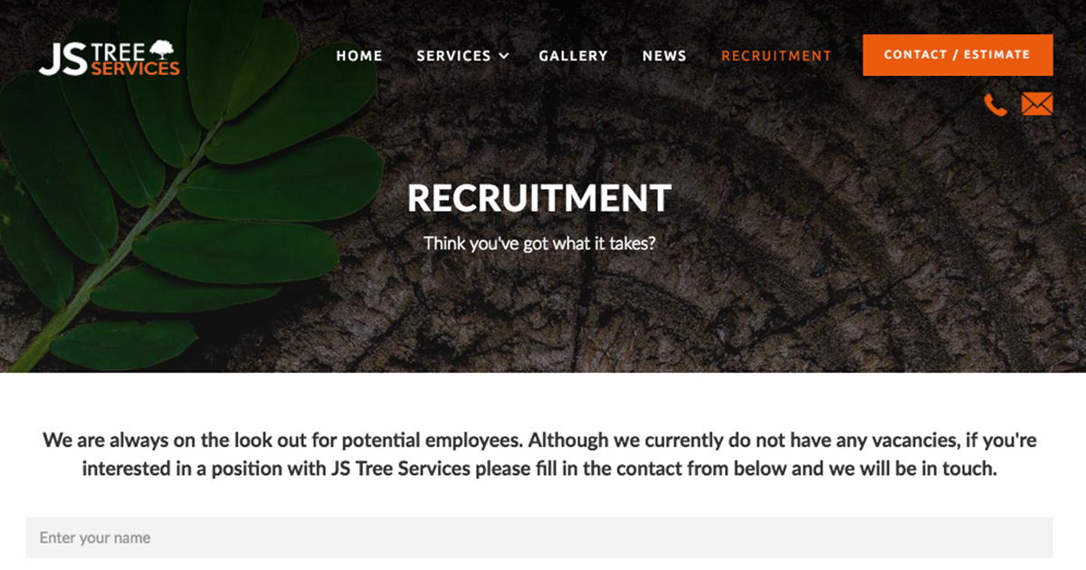 Careers | JS Tree Services