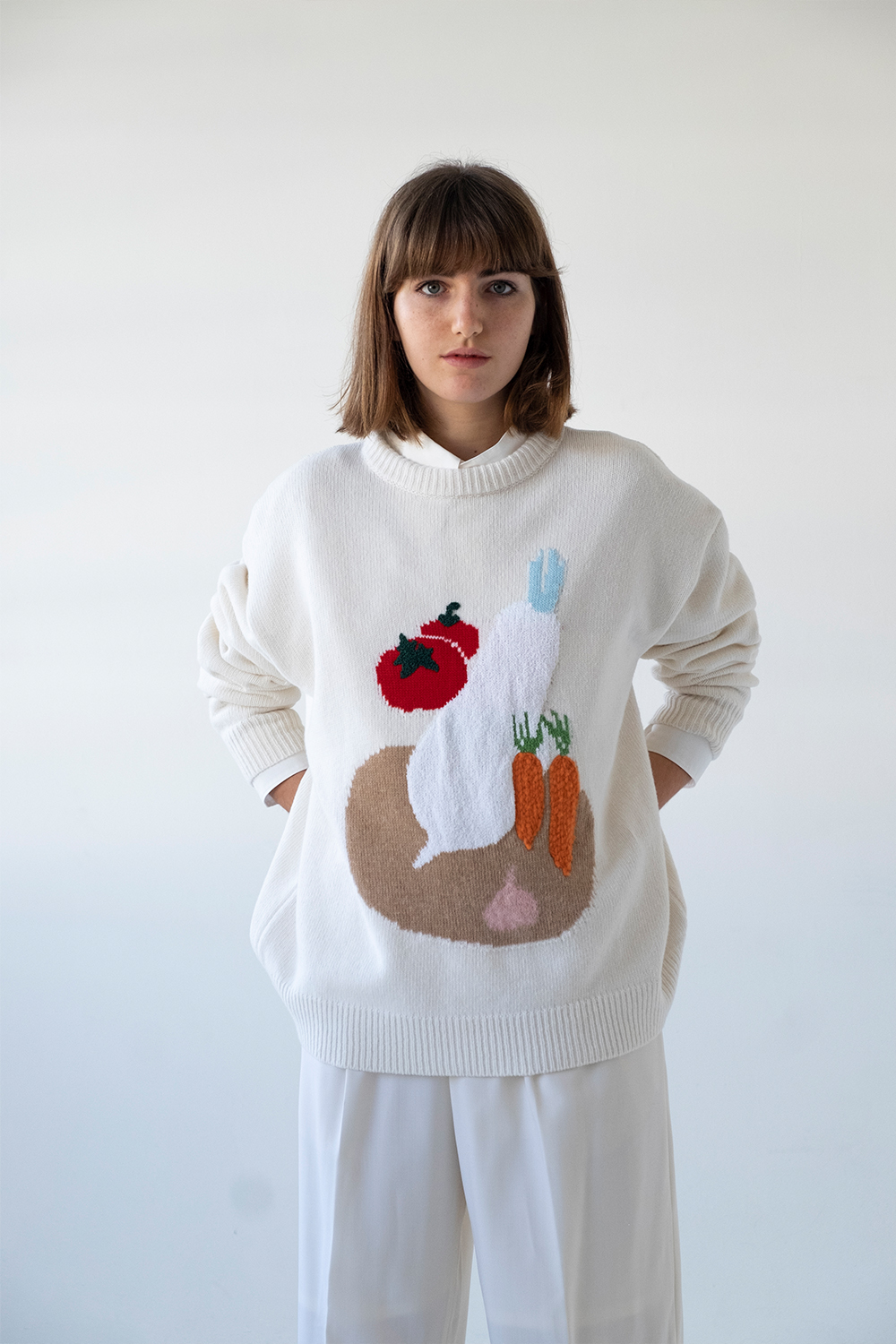 ATMSTUDIO | 01 VEGETABLE SWEATER (sold out)