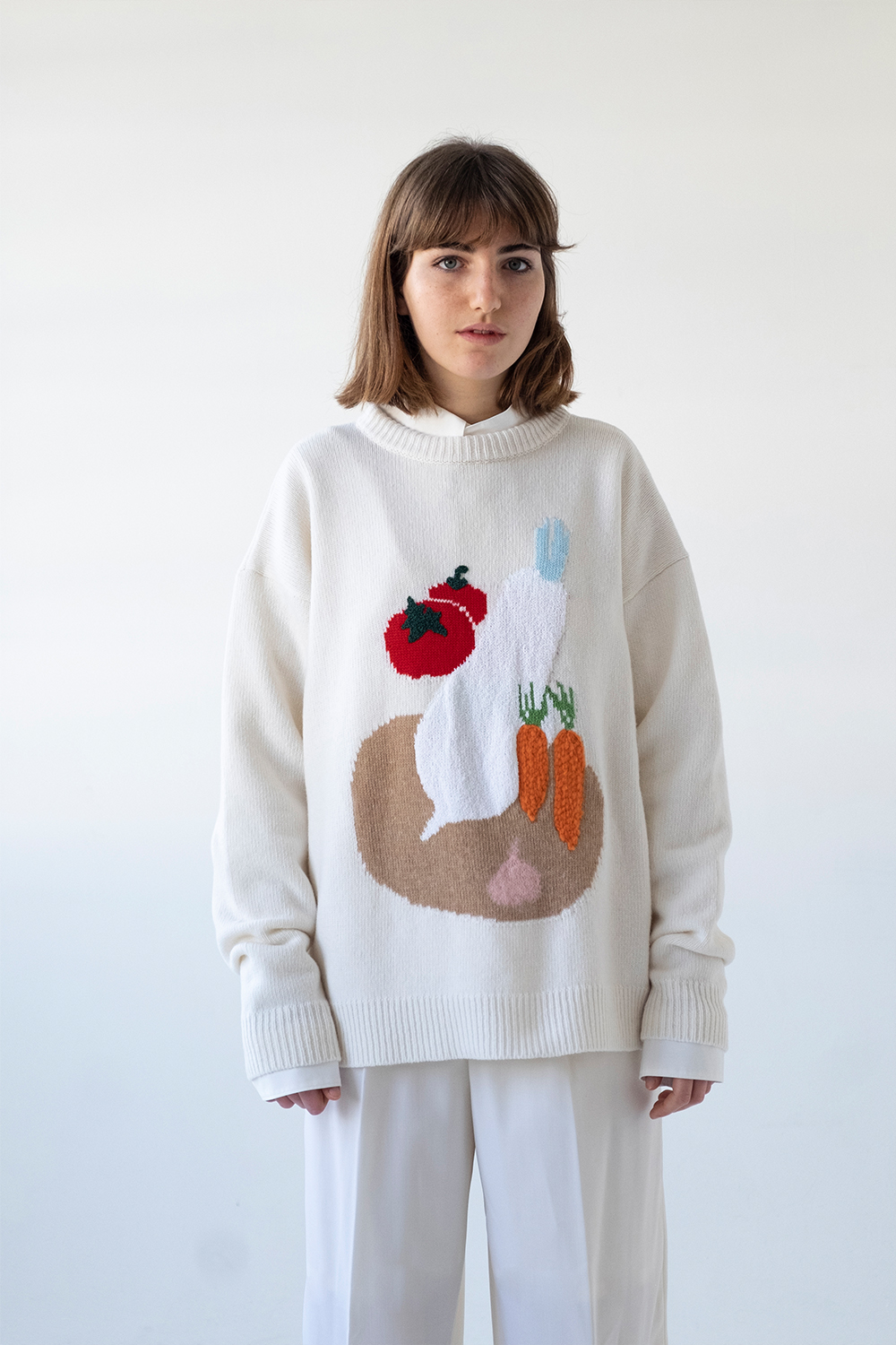 ATMSTUDIO | 01 VEGETABLE SWEATER (sold out)