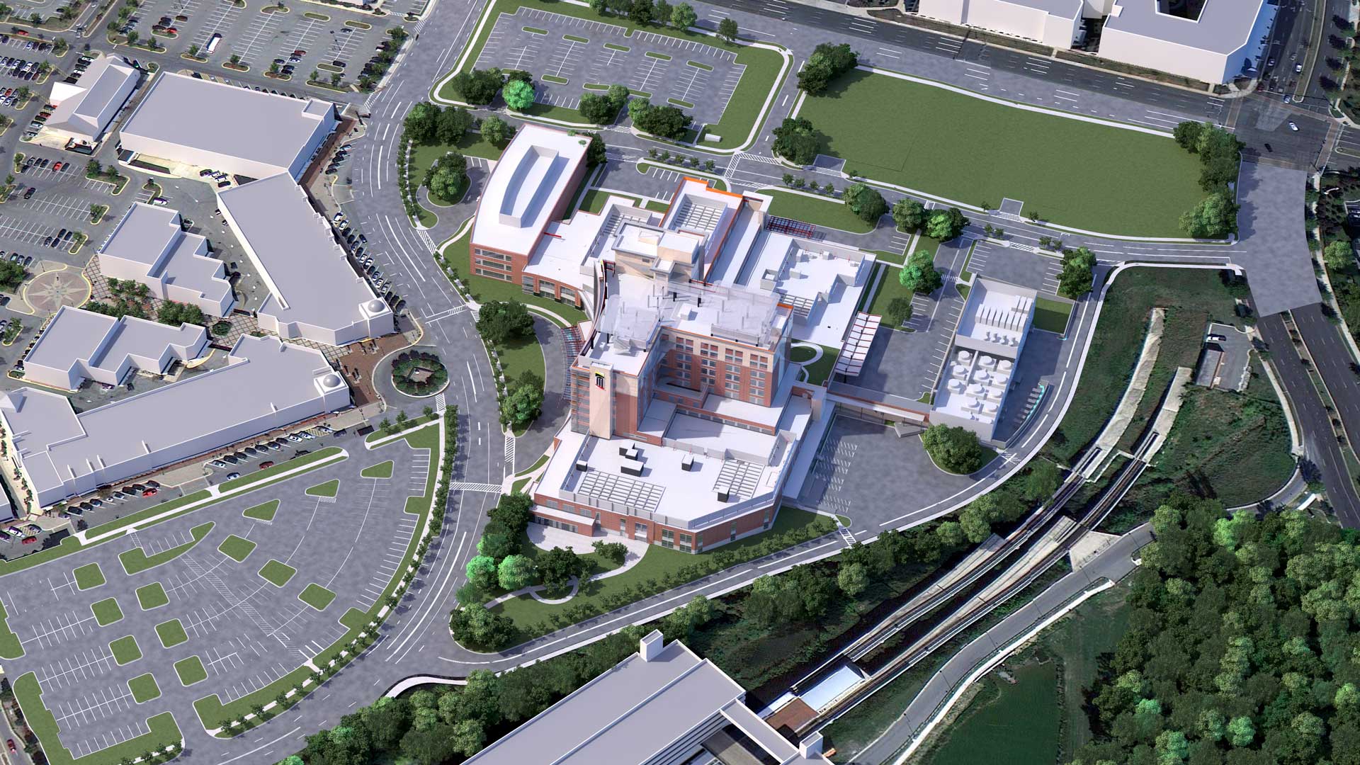4D construction services for Capital Region Medical Center