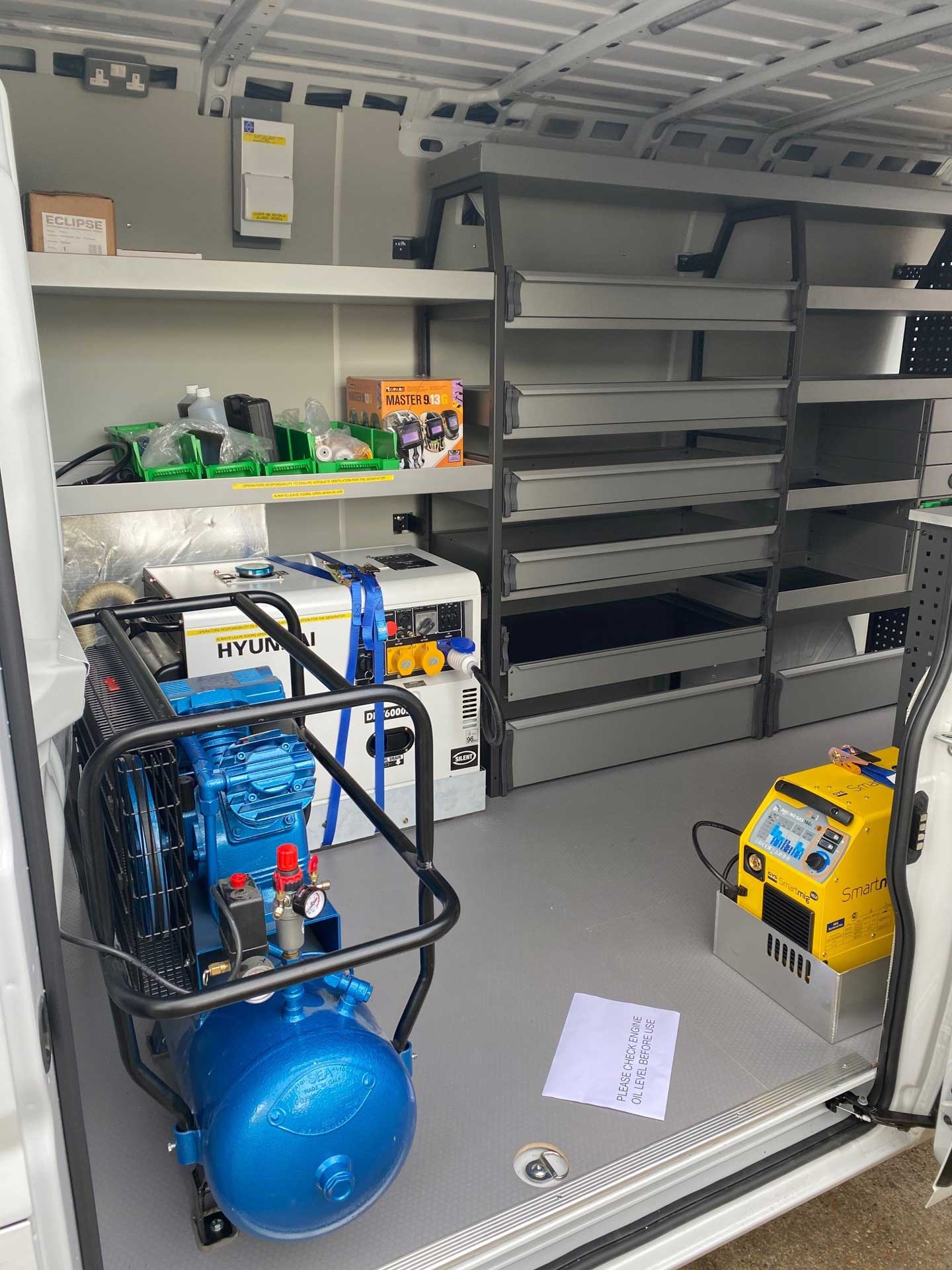 Vehicle Racking in Sussex - Vehicle Modifications