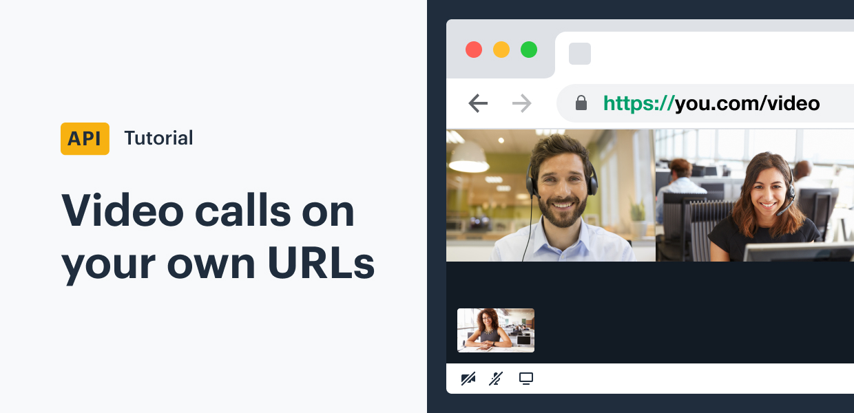 Make video calls full-screen on your own website links | Blog | Daily.co