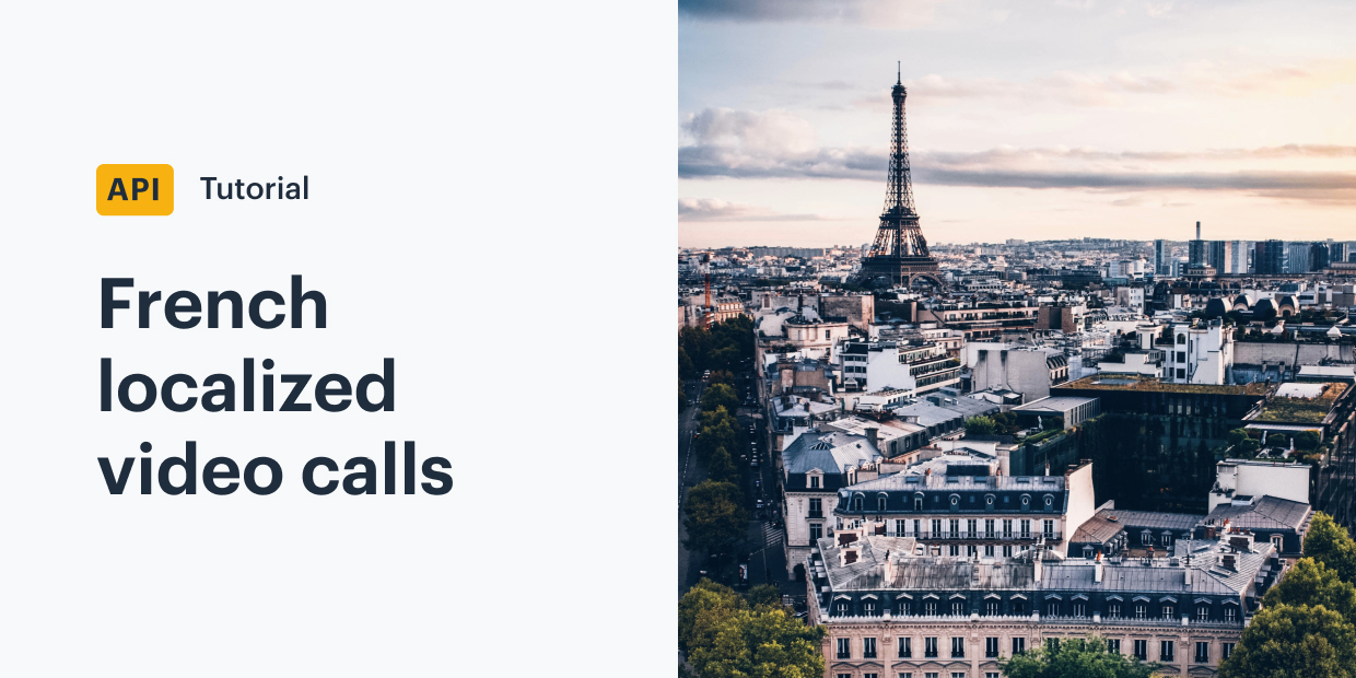 French localization for API video calls | Blog | Daily.co