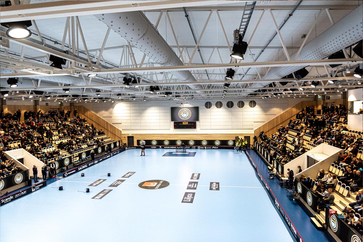 Customer Success Stories - Innebandy - Kalmarsund's new KIFAB Arena