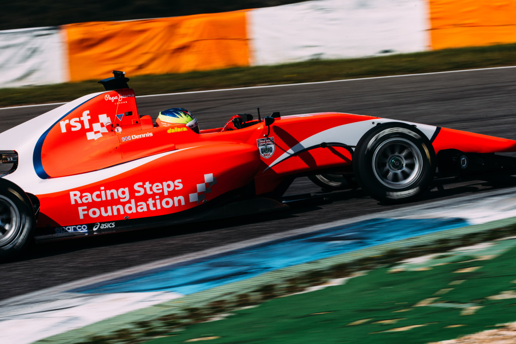 Dennis impresses in maiden GP3 Series test