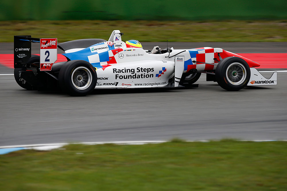 Dennis secures 3rd in FIA F3 European Championship