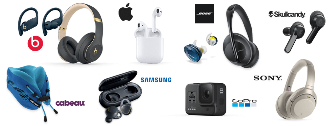 Featured Brands at InMotion | Electronic & Headphone Stores in USA Airports