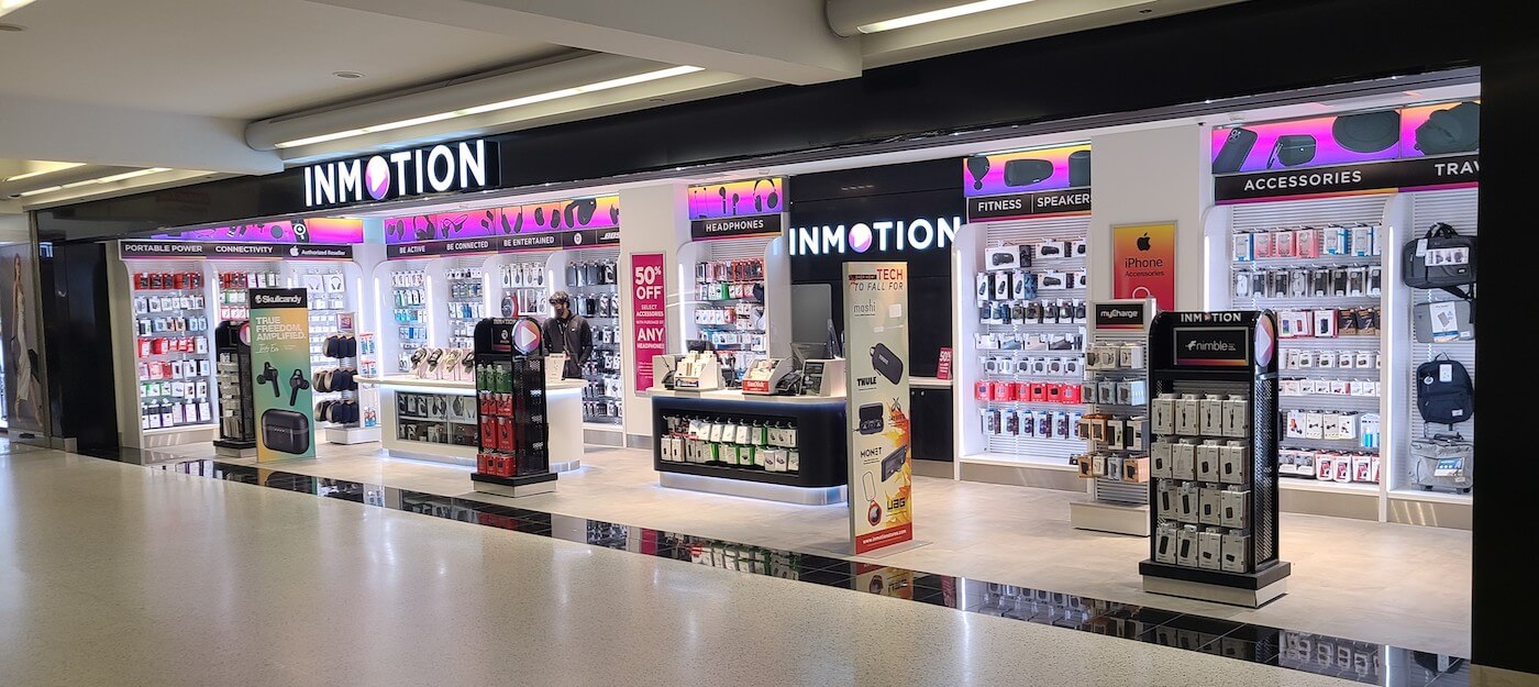 MyCharge at InMotion | The Largest Airport Electronics Retailer