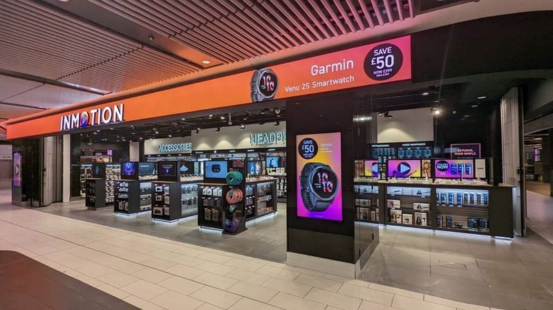 InMotion located in South Airside Departures at London Gatwick Airport