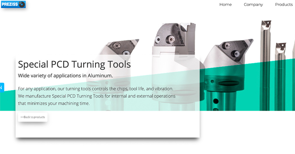 Preziss turning tools