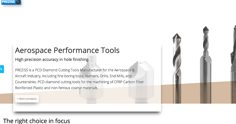 aerospace cutting tool solutions | PREZISS