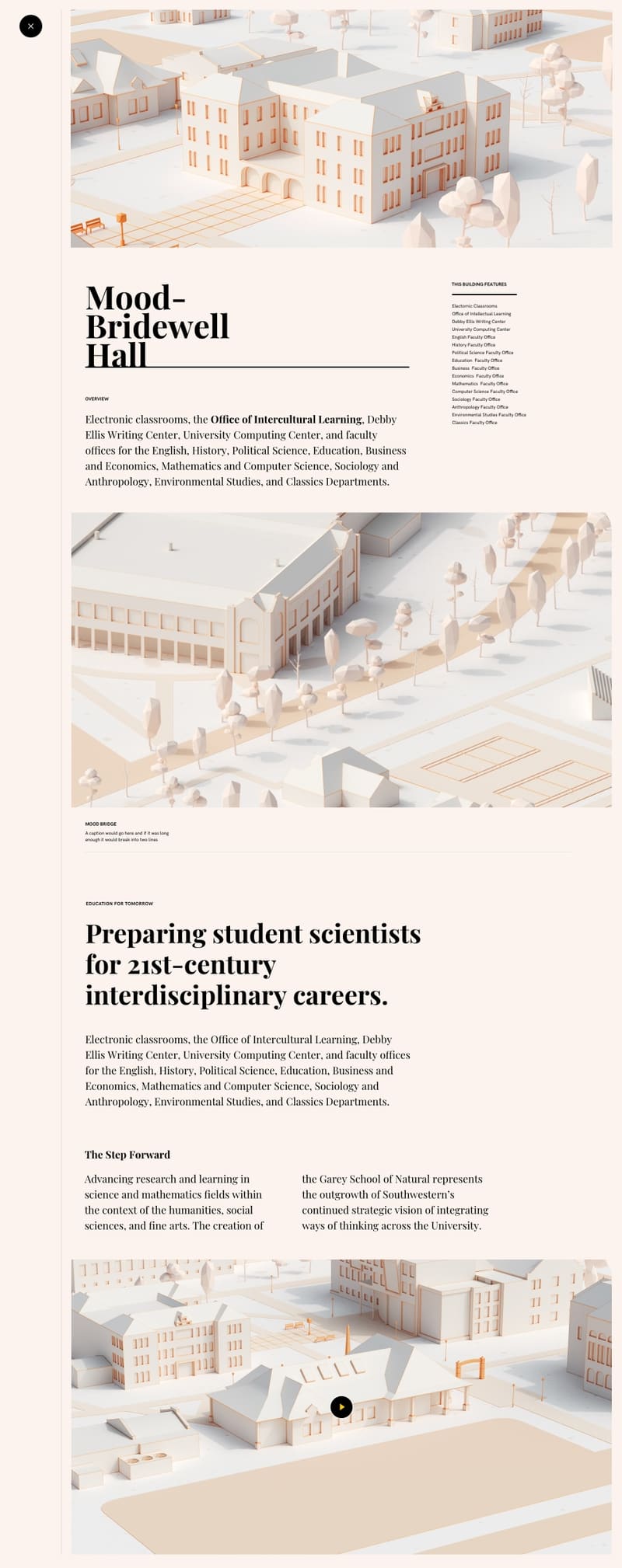 Southwestern Campus Map Draft