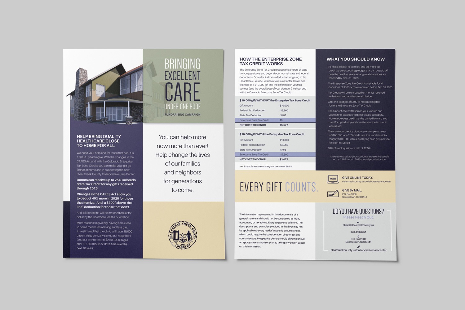 One-Pagers for Church Capital Campaigns | Design & Print