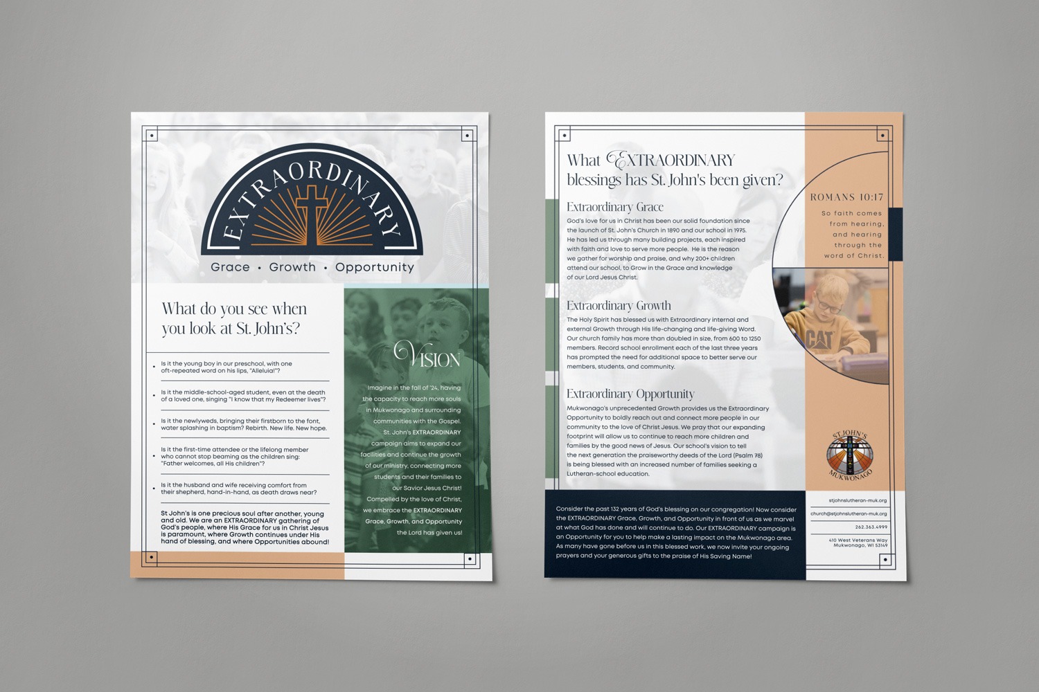 One-Pagers for Church Capital Campaigns | Design & Print