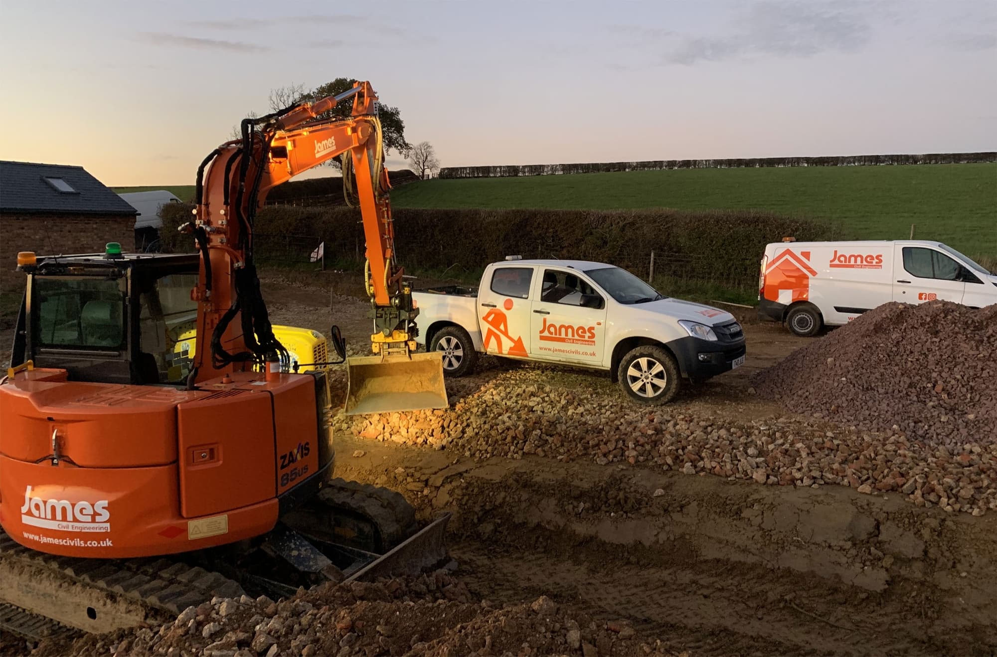 James Civil Engineering | Civil Engineering Warwickshire