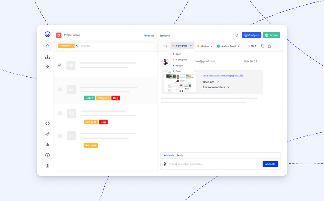 Usersnap | Your #1 User Feedback Platform