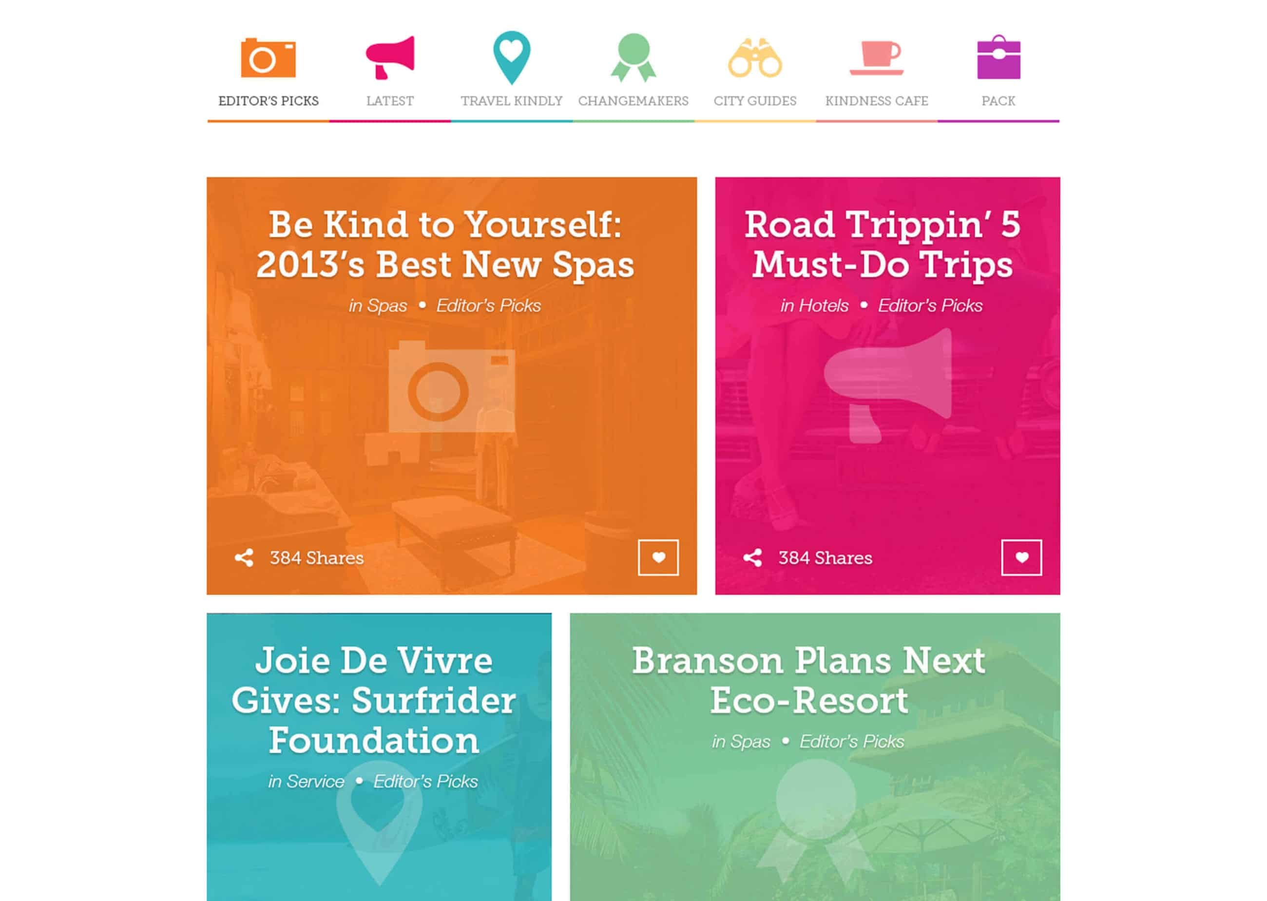 Website Design & Development for Kind Traveler