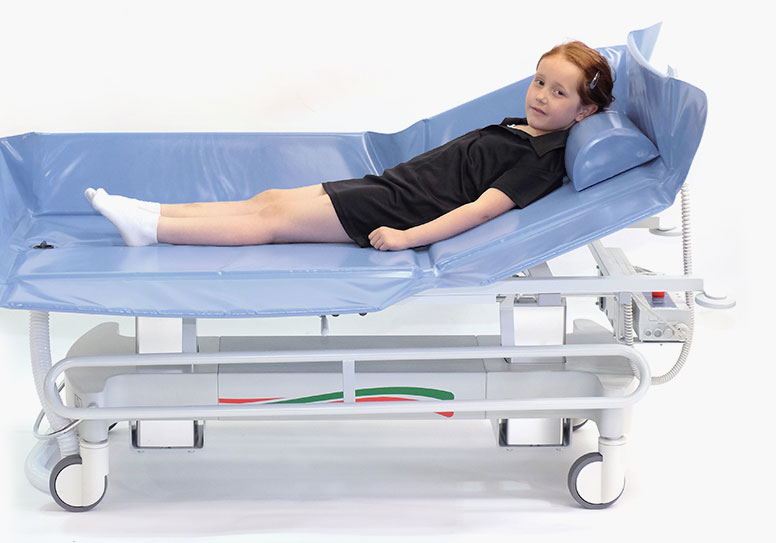Paediatric Electric Shower Trolley | Timo UK