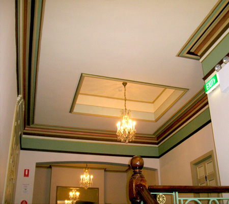 Bob De Groot Tasmanian Professional Painters - Theatre Royal Ceiling