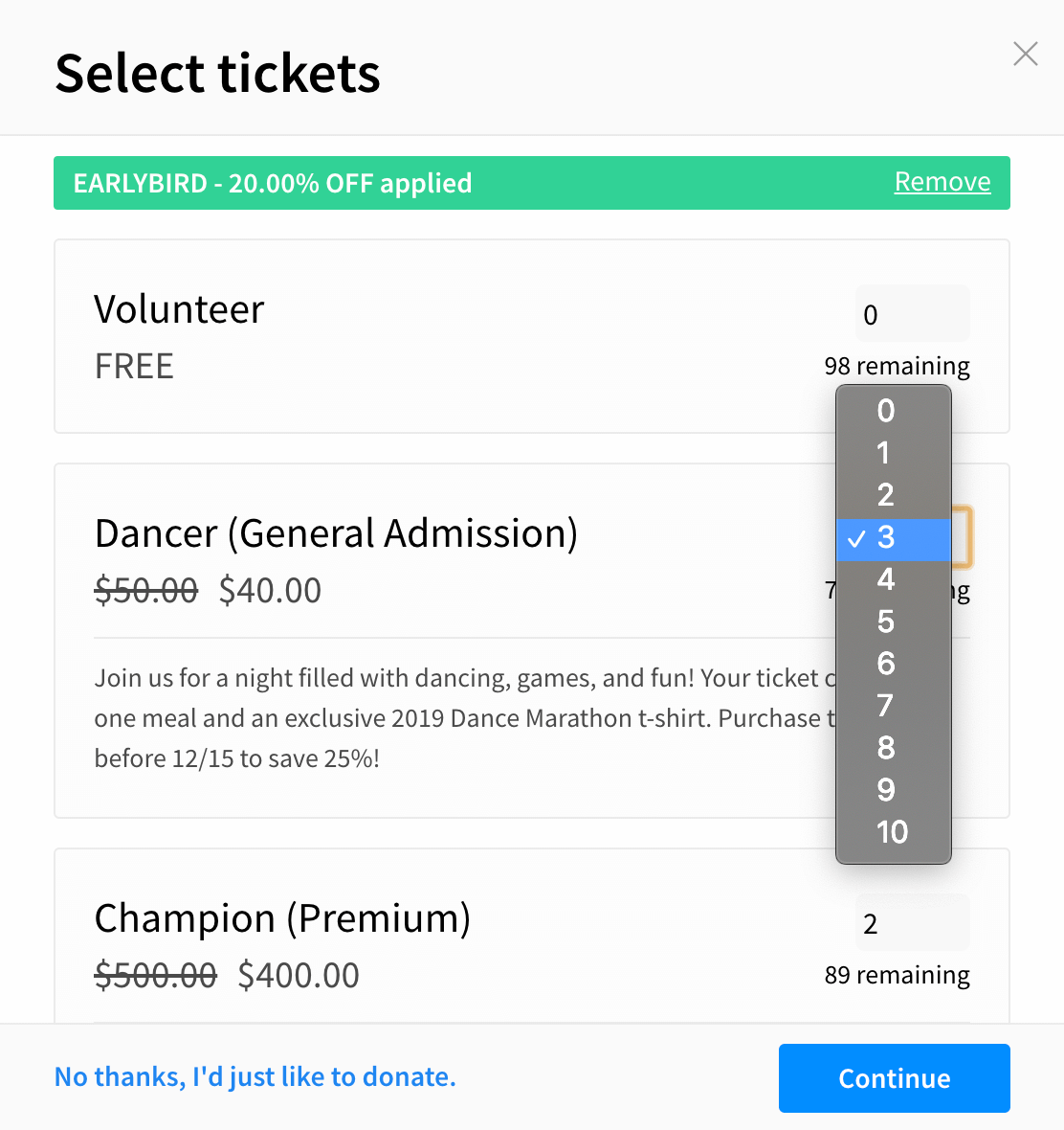 Free Fundraising Event Ticketing & Registration | Givebutter
