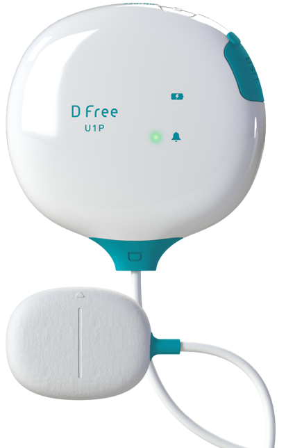 DFree - US site wearable bladder scanner for incontinence
