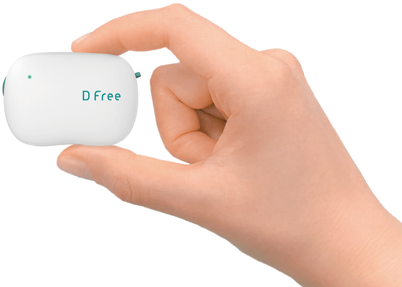 DFree - US site wearable bladder scanner for incontinence