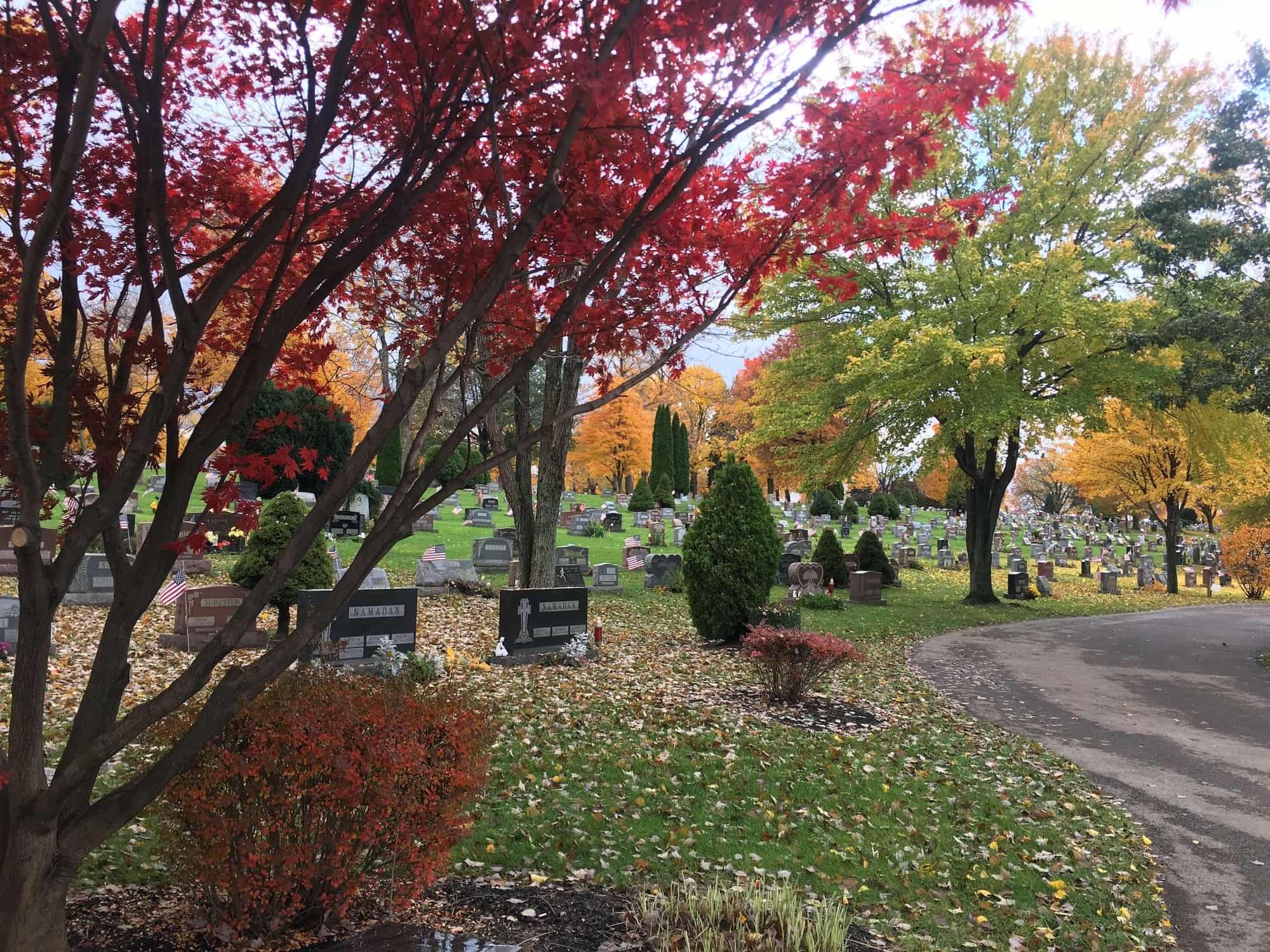 Seasonal Photo Gallery | Beaver Cemetery & Mausoleum