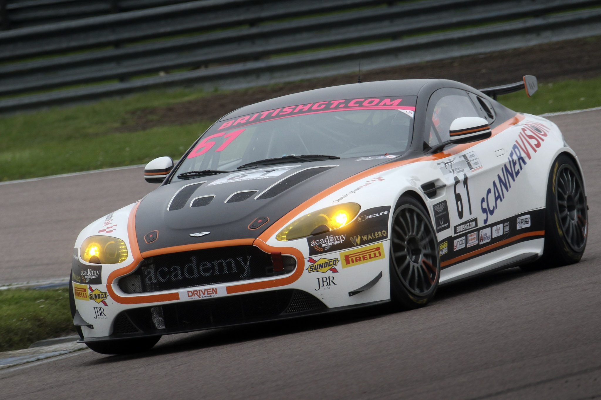 Tom Wood storms through in British GT at Rockingham | Tom Wood Racing