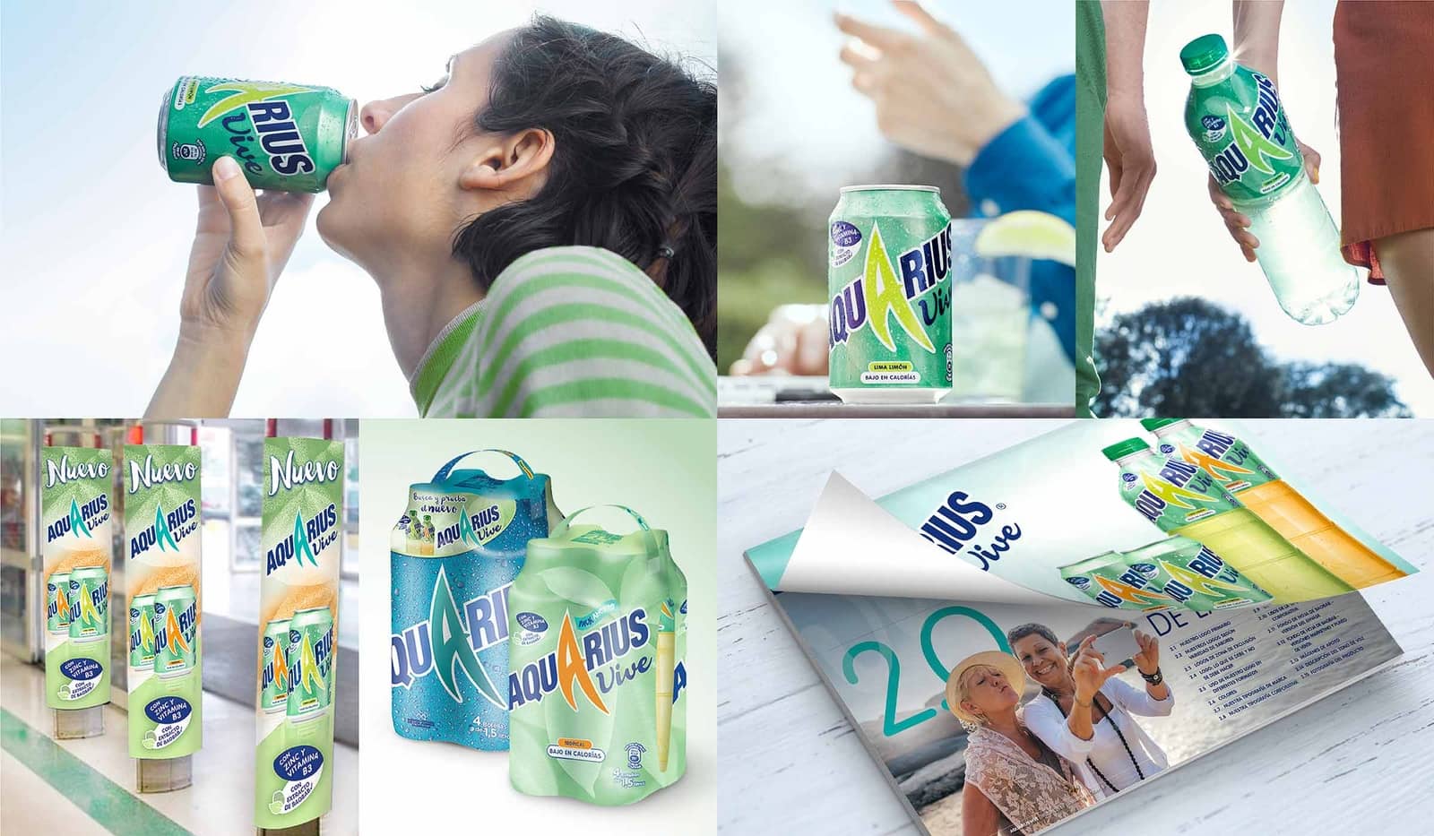 Developing The Aquarius Vive Brand for Coca-Cola