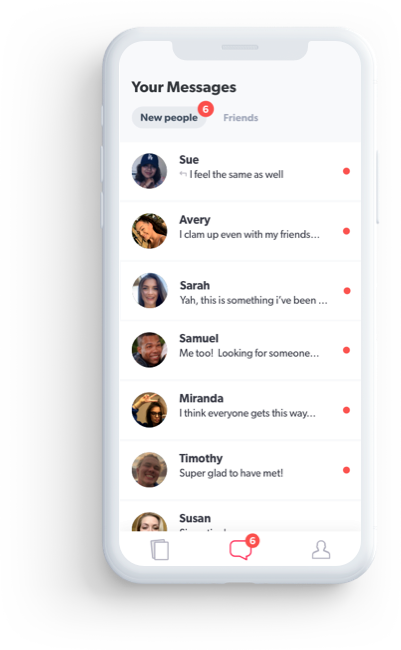Friended | a better way to meet people