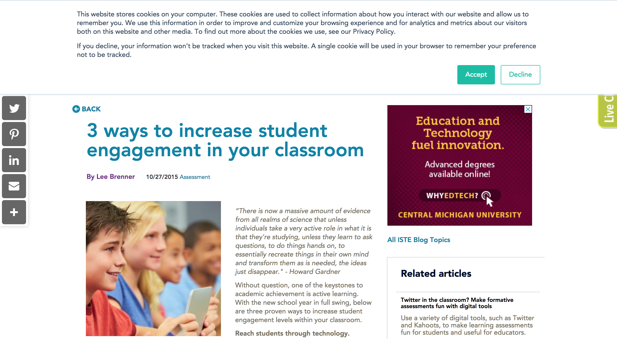 3 ways to increase student engagement in your classroom