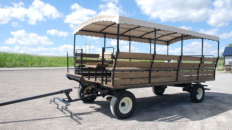People Hauler Wagons - Trail Wagons | Weaver Wagons