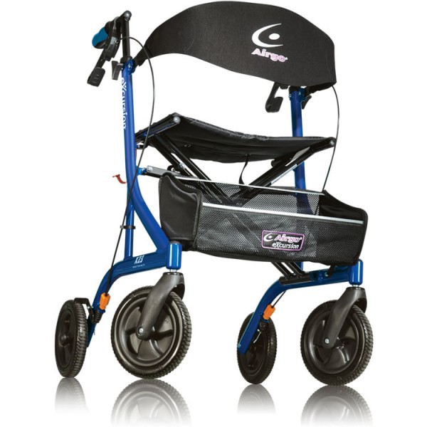 eXcursion X23 Tall, Side-Fold Rollator – Airgo® | Products | TWS Healthcare