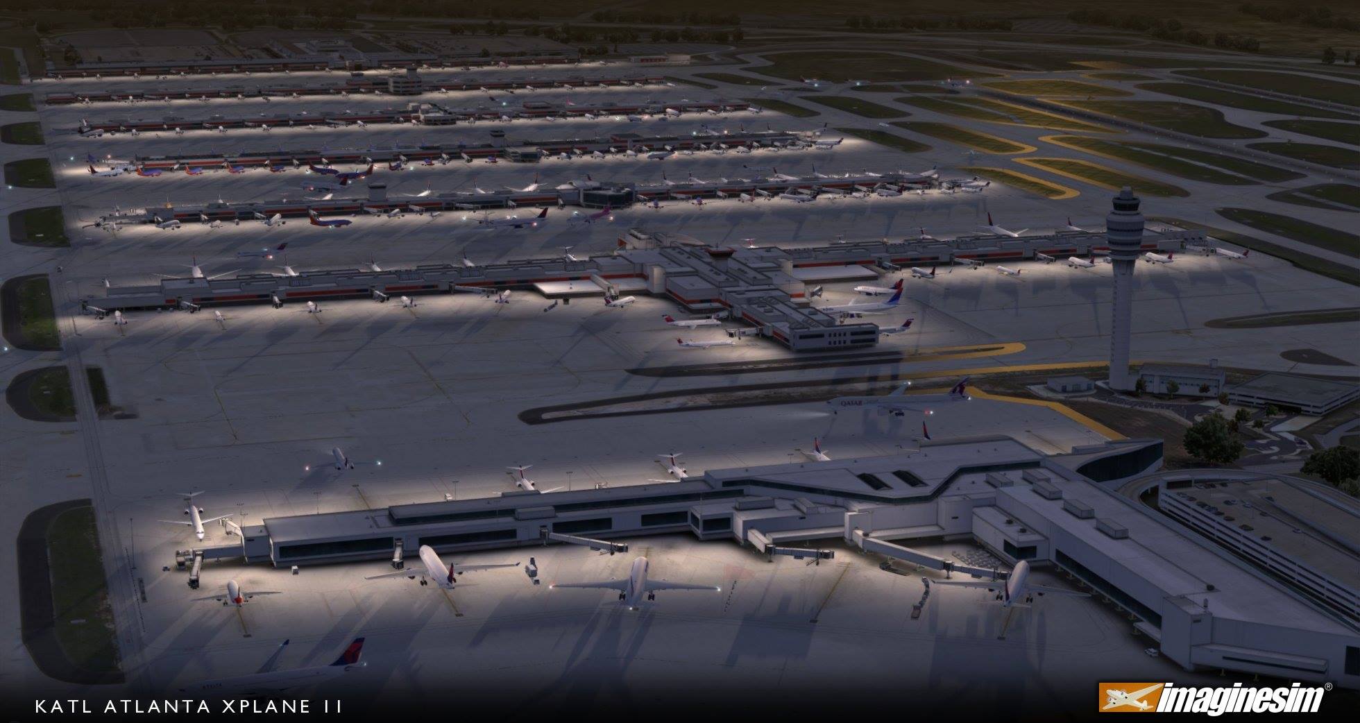 Imaginesim are Bringing Atlanta (KATL) to X-Plane 11 | Threshold