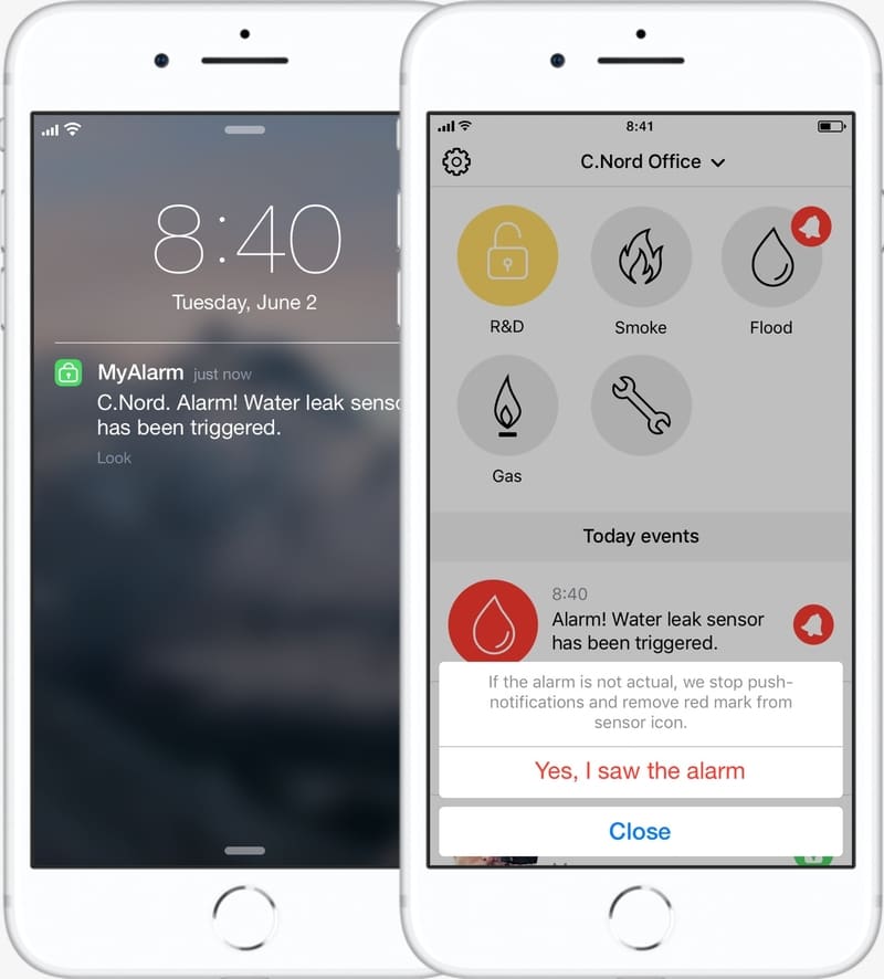 MyAlarm App (iOS, Android)