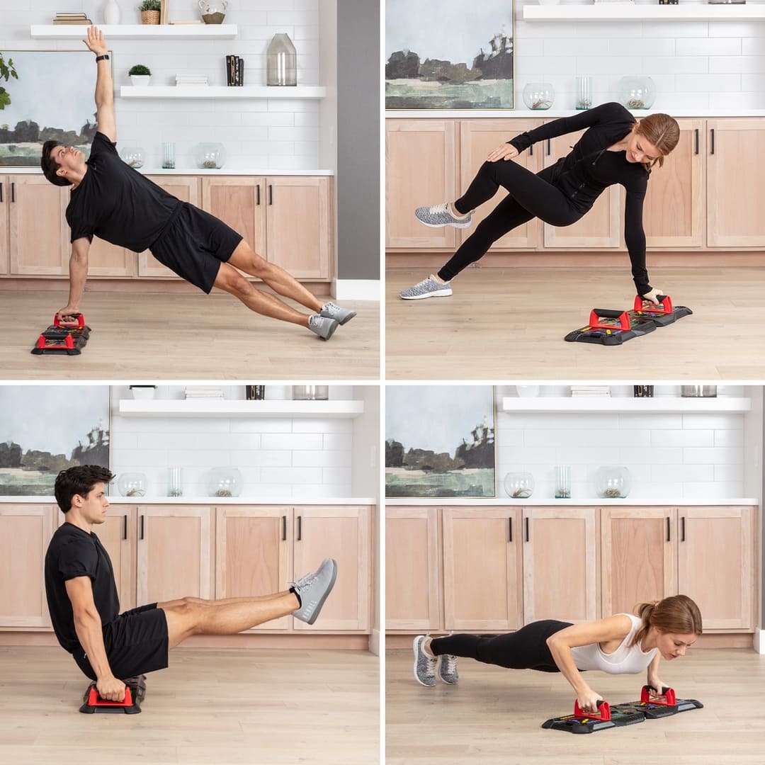 Foldable Push-Up Board