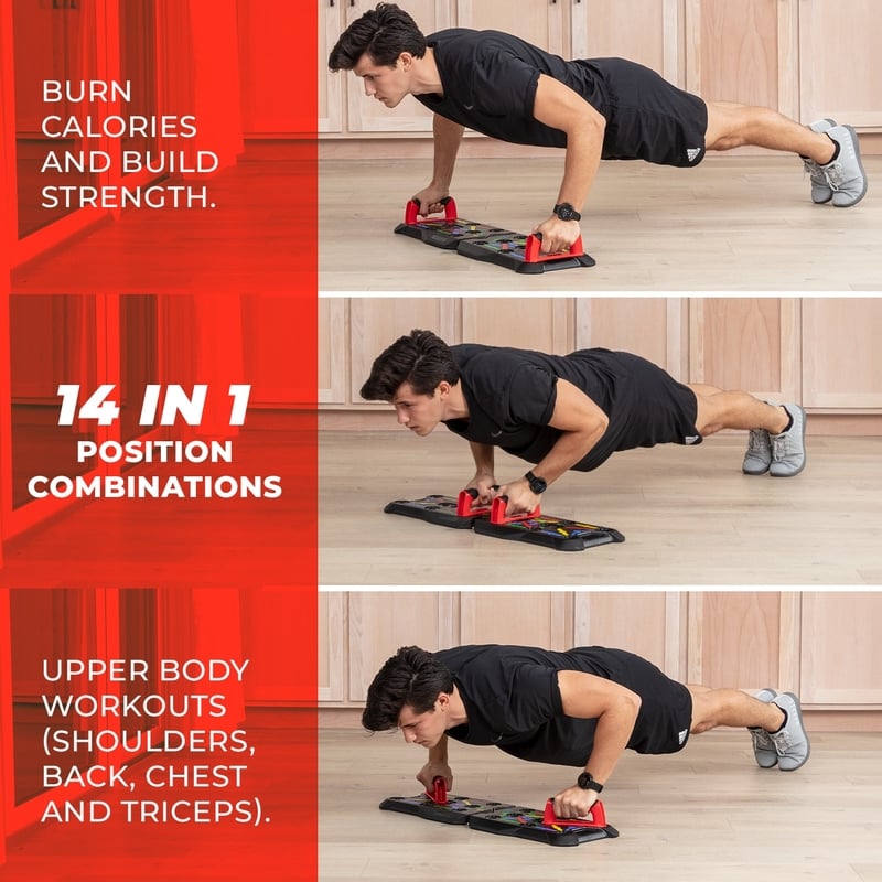 Foldable Push-Up Board