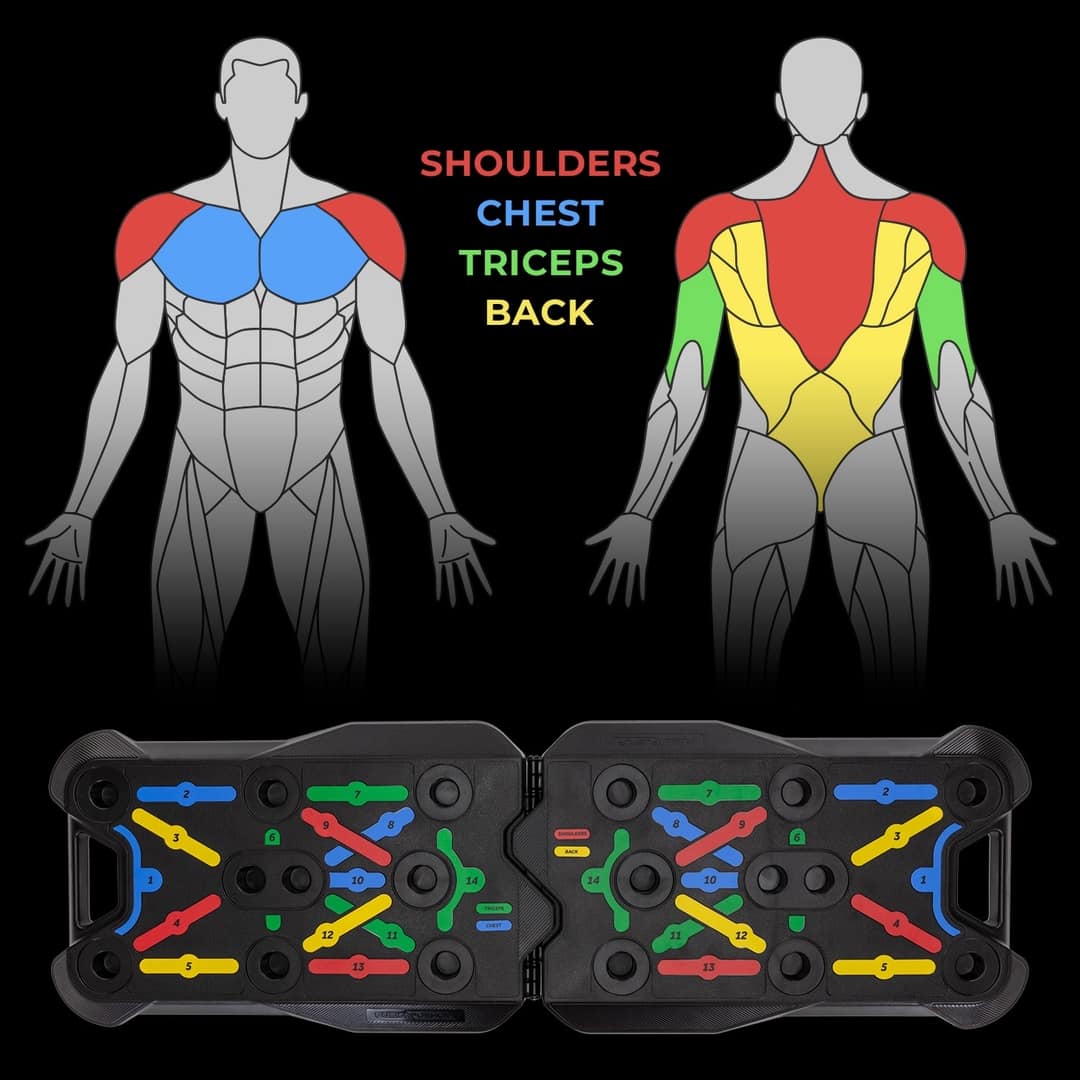 Foldable Push-Up Board