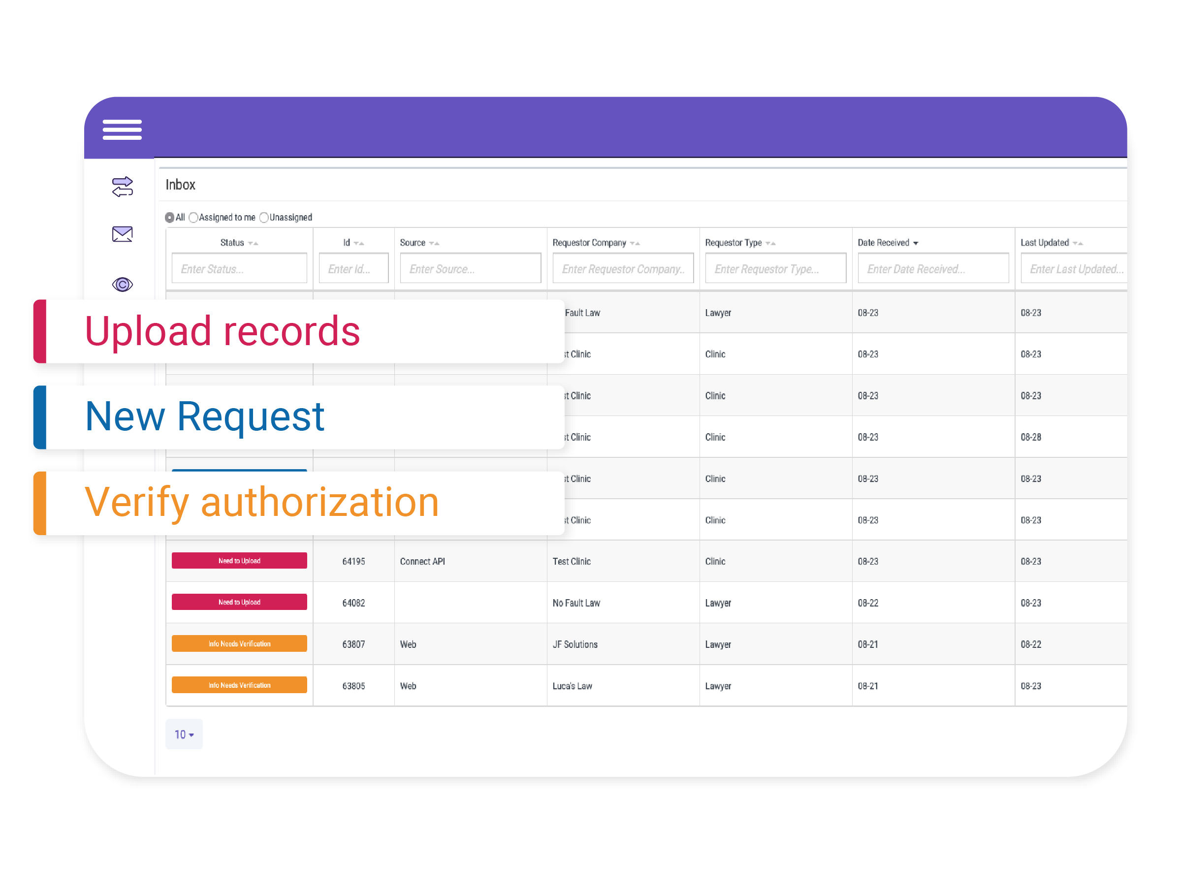 medchart: Online medical record release for your clinic
