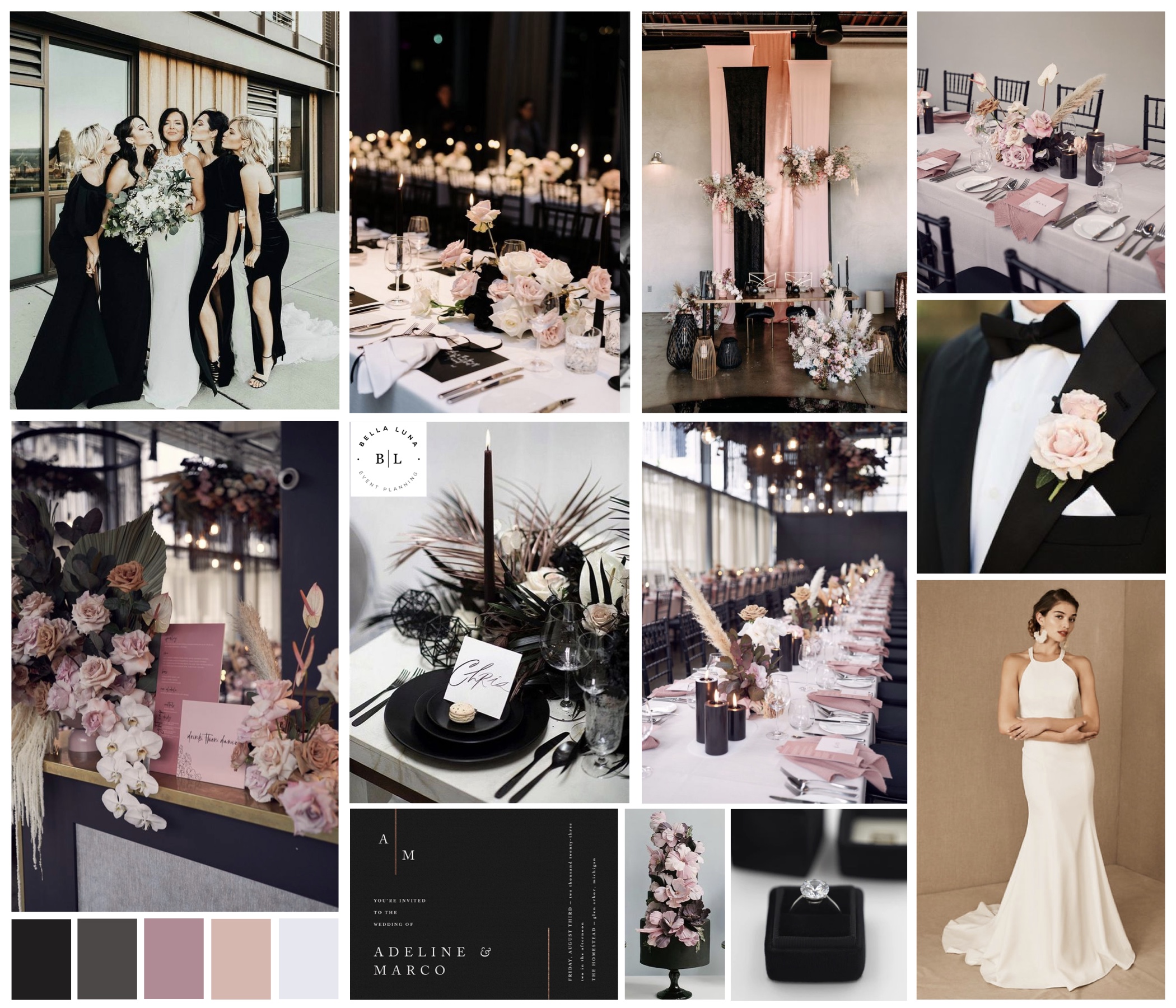 BL Event Planning - Styleboards