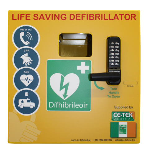 Defib Store 4000 Unlocked Polycarbonate Heated Cabinet / Ce-Tek Medical ...