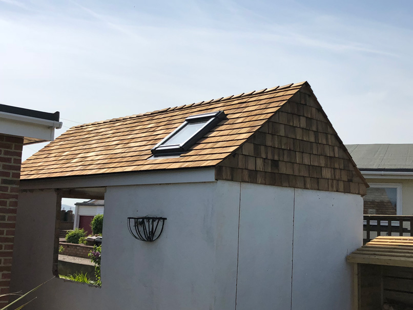 Cedar Shingles - LC Roofing Contractors Eastbourne