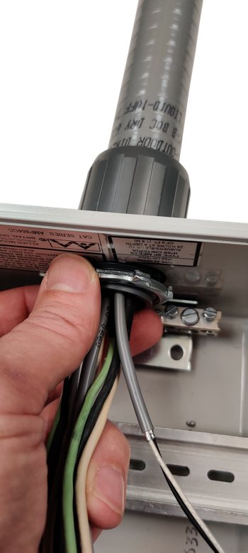 Installation - Junction Box Wiring - EVCC-DP-101-SP50