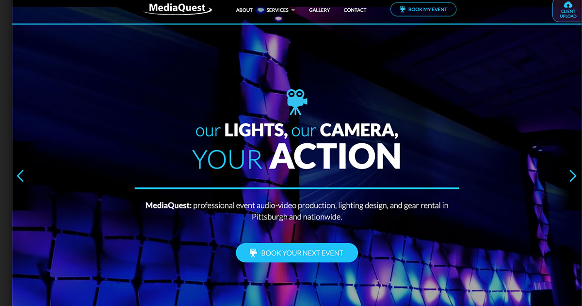 Event Staging, Media Production, & Gear Rental Company | MediaQuest