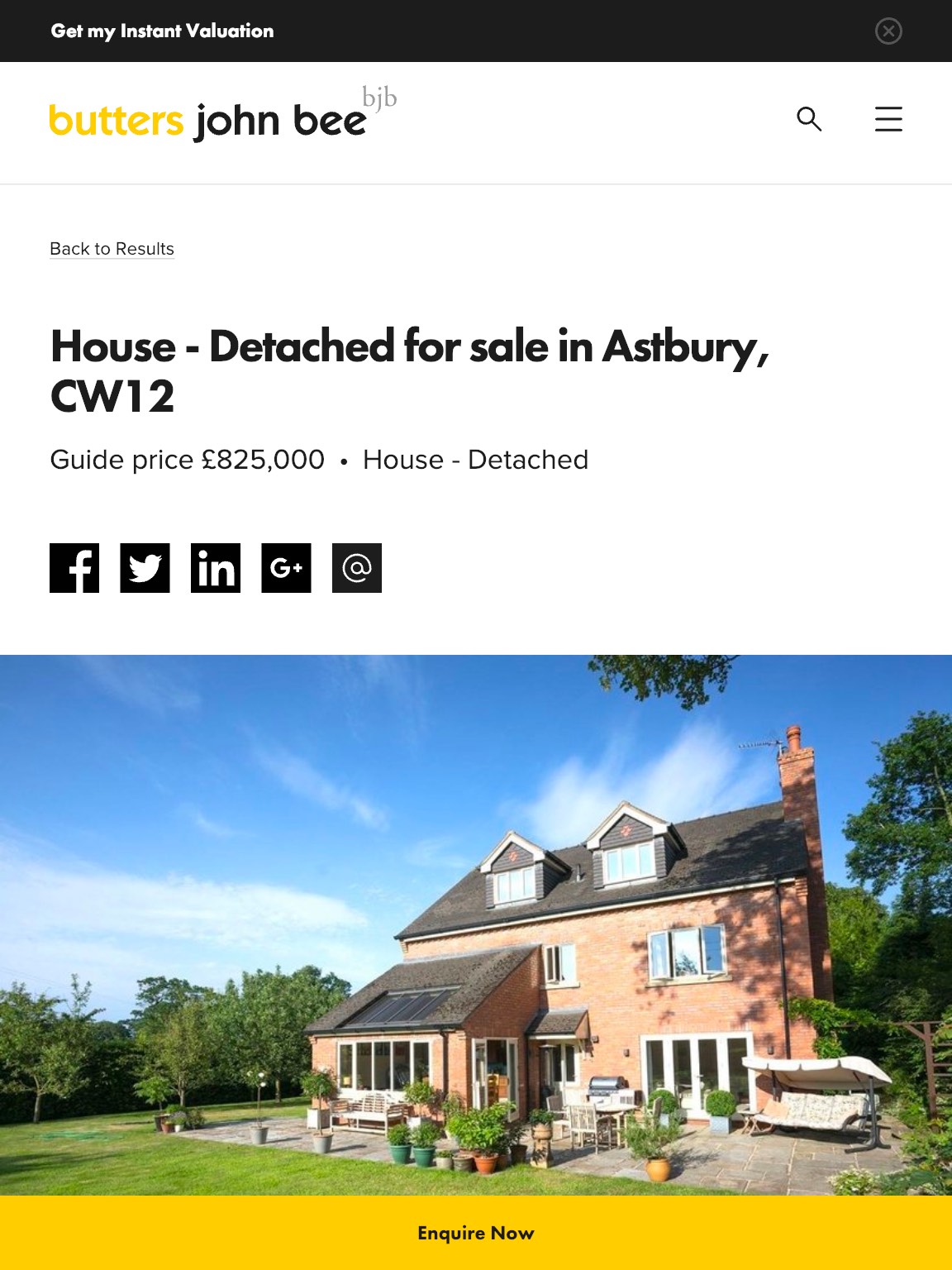 Creative web design & lead generation: Butters John Bee | Starberry